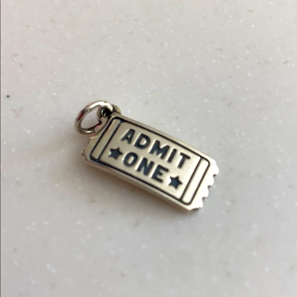 James Avery | Jewelry | James Avery Uncut Admit One Ticket | Poshmark